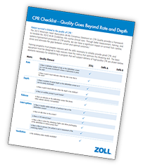 CPR Checklist—Quality Goes Beyond Rate and Depth