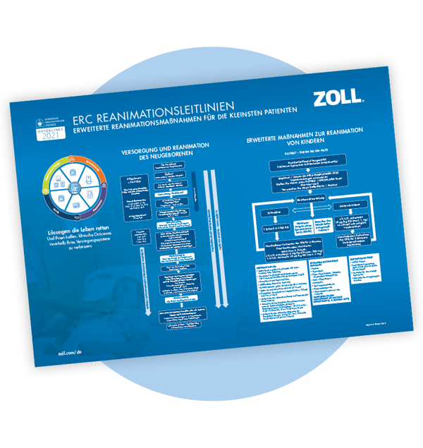 2021 ERC-Leitlinien-Poster für PALS und NLS | ZOLL Medical