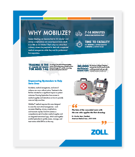 Why Mobilize? | ZOLL