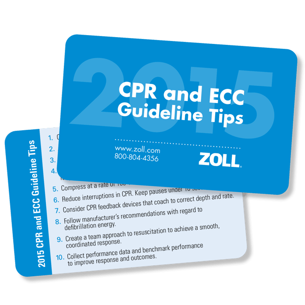 Request your free CPR Tips Card | ZOLL