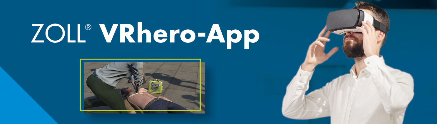 ZOLL VRhero-App Download-Anleitung